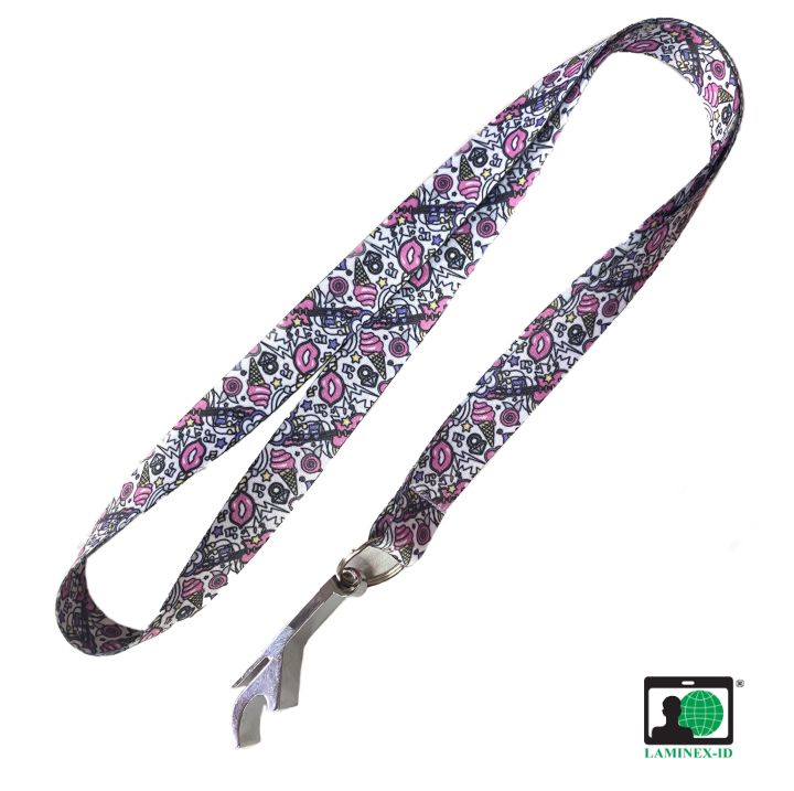 [READY STOCK] Printed Lanyard 20mm + Zink Alloy Bottle Opener (L145 ...