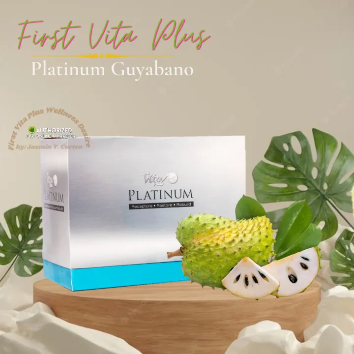 First Vita Plus Platinum Guyabano | Lazada PH