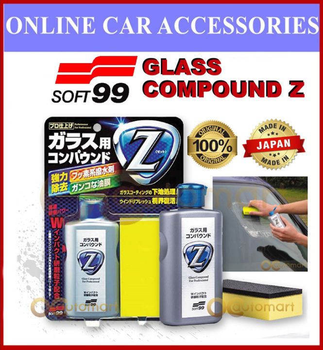 Soft99 / Soft 99 GLASS COMPOUND Z 100ml | Lazada
