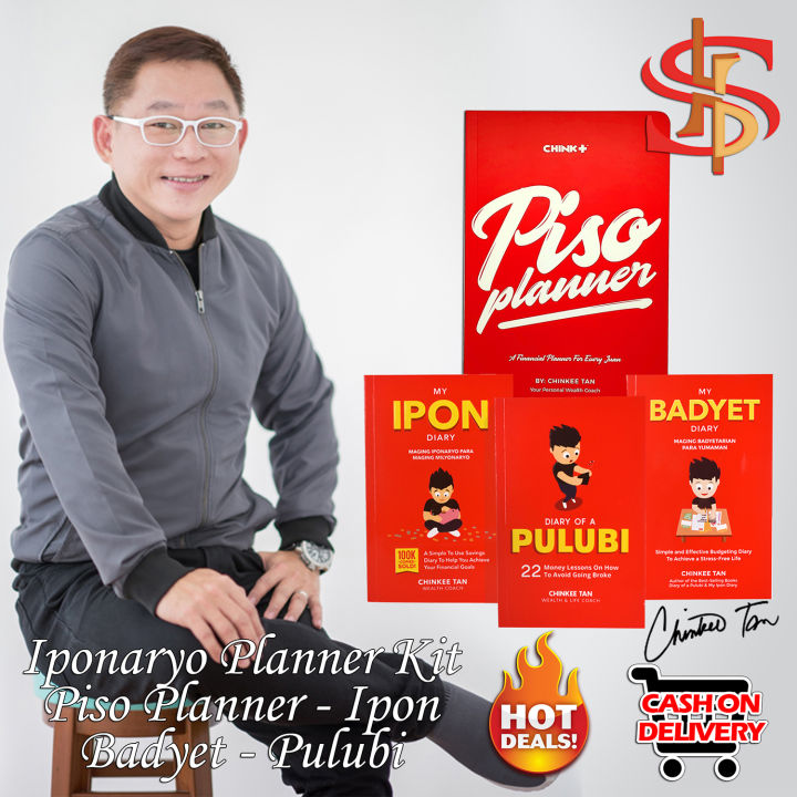 Iponaryo Planner Kit by Chinkee Tan (Pulubi - Ipon - Badyet - Piso Planner) | Lazada PH