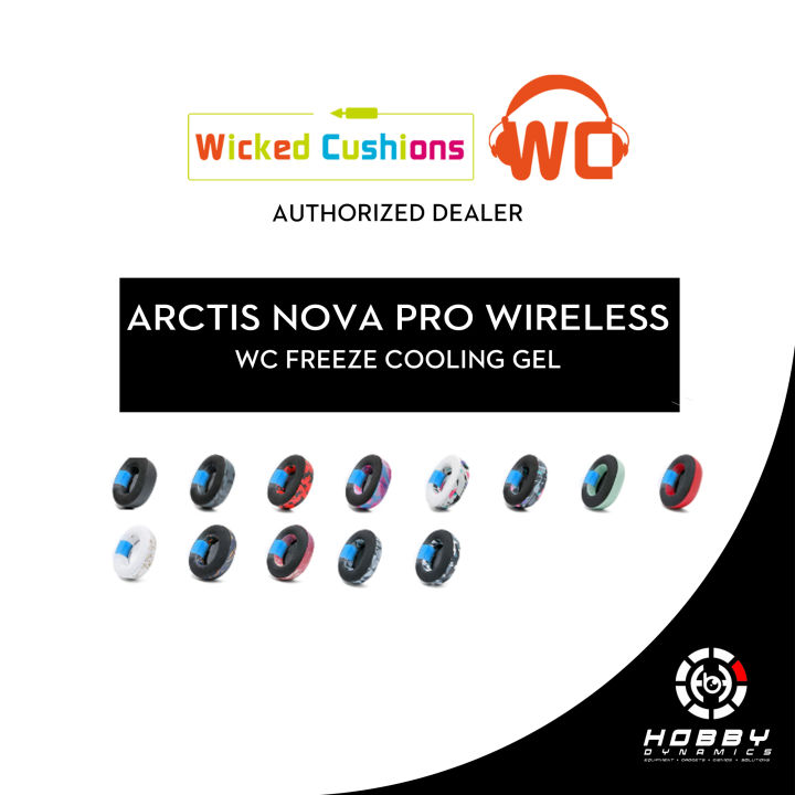 Wicked Cushions Arctis Nova Pro Wireless Series Earpads - WC FreeZe ... Wicked Cushions Arctis Nova Pro Wireless Series Earpads - WC FreeZe ...