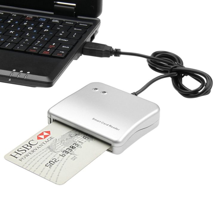 (Xiaohong's keyboard film) Easy Comm USB Smart Card Reader IC/ ID card ...