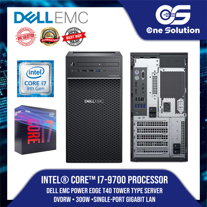 Intel® Core™ i7-9700 Processor | Dell EMC PowerEdge T40 Tower Type ...