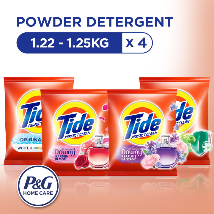 [Bundle of 4] Tide Powder Detergent Perfume Fantasy Original White ...