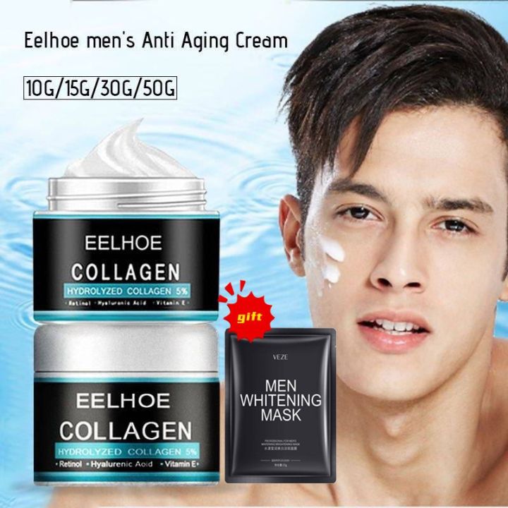 【BUY 1 TAKE FREE GIFT】Eelhoe Men's Anti Aging Face Cream Anti Wrinkle ...