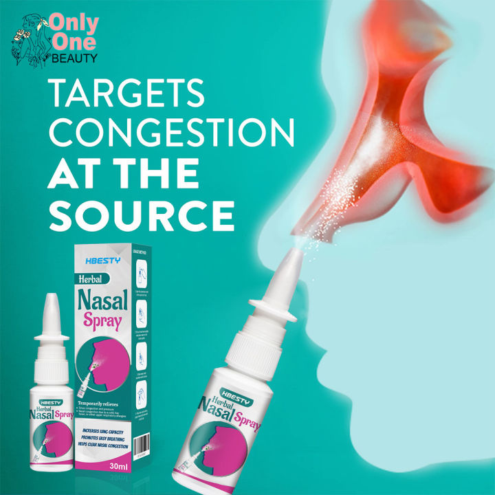 Powerful Rhinitis Cure Spray Chronic Allergic Rhinitis Sinusitis ...