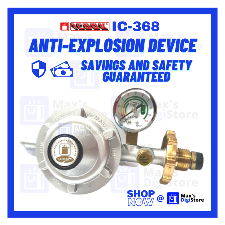 IC-368 Gas AutoSafety Controller LPG Regulator Anti Leak for POL Valve ...