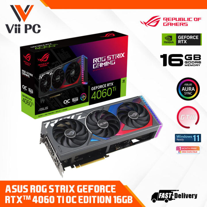 Duty free goods ROG Strix GeForce RTX™ 4060 Ti / RTX4060 TI/ RTX 4060TI ...