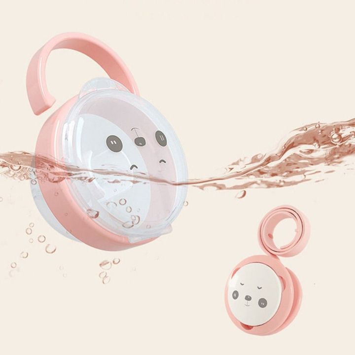 U6YU7 Safety Baby Feeding Supplies Cute Case Panda Plastic Pacifier ...