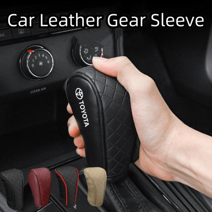 Universal Leather Auto Gear Knob Manual Gear Knob Automatic Shift Knob ...