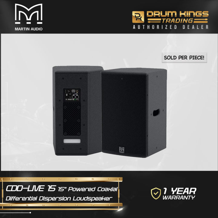 Martin Audio CDD-LIVE 15 15" Powered Coaxial Differential Dispersion ...