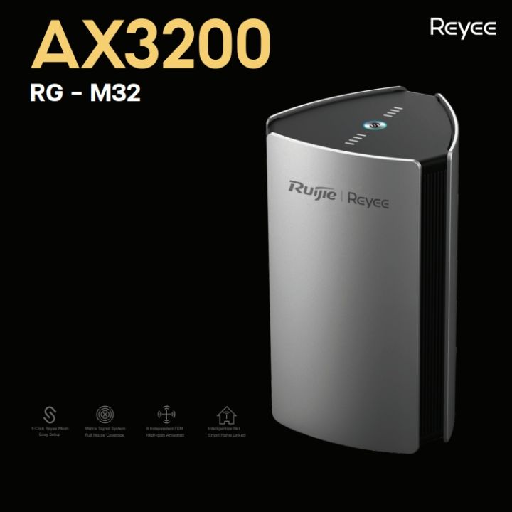 Reyee RG-M32 3200M Wi-Fi 6 Dual-band ax 4x4MIMO Gigabit Mesh Router | Lazada.co.th