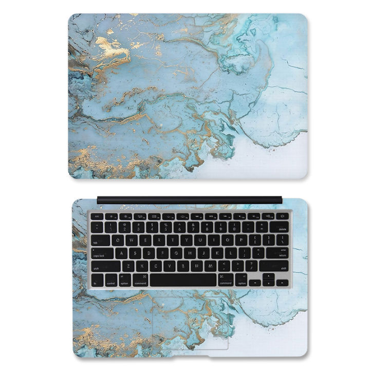 2PCS Nostalgic Notebook Computer Skin Notebook Computer Decal PVC ...