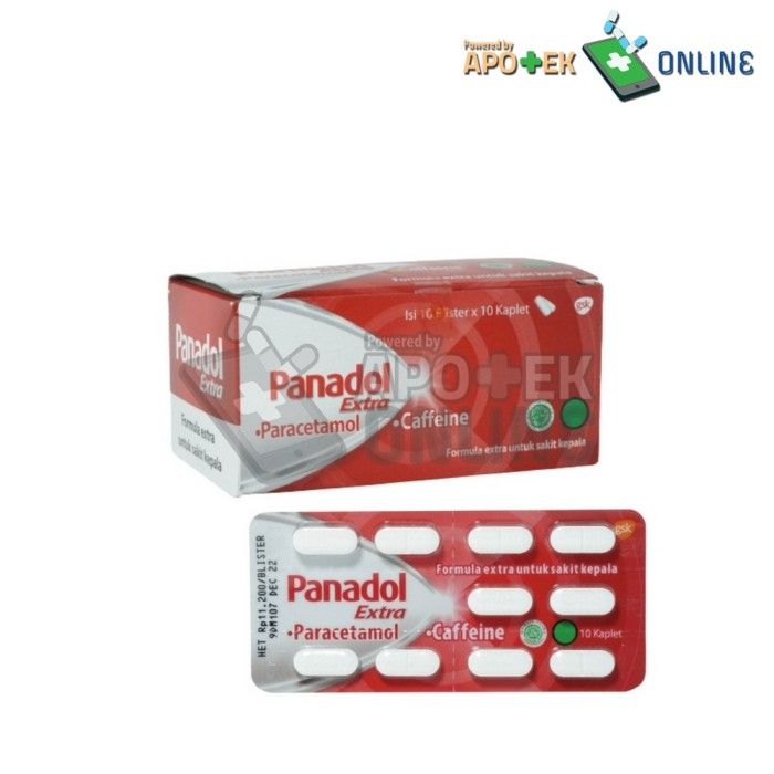 PANADOL EXTRA 1 STRIP ISI 10 TABLET | Lazada Indonesia