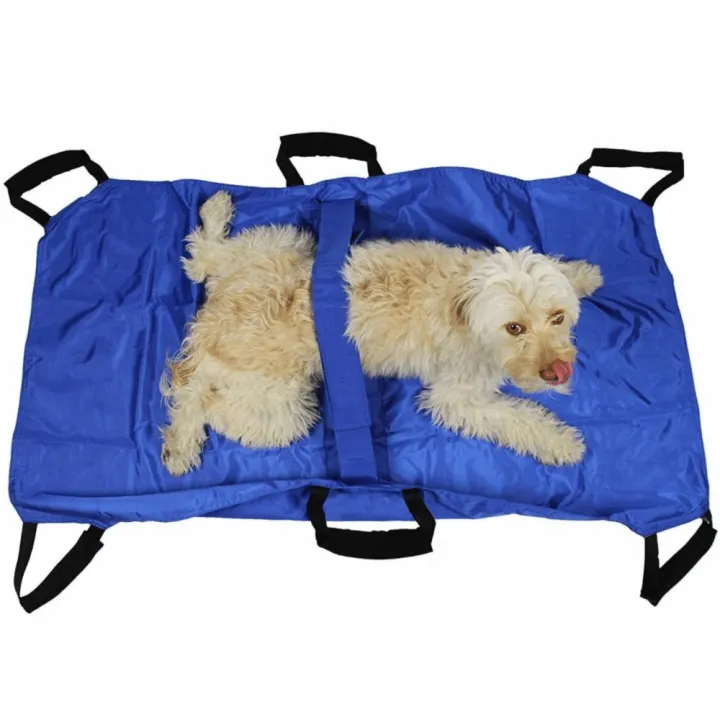 DGFDF ป้องกันน้ำ รถเข็นขนส่งสัตว์เลี้ยง แบบพับได้ 6 ด้ามจับ กระเป๋าเป้ ...