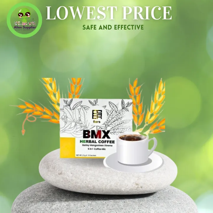 BMX Herbal Coffee 5 in 1 with barley 10 sachets per box | Lazada PH