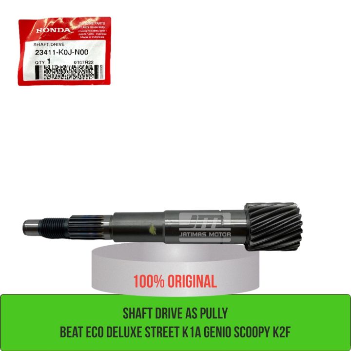 Shaft drive as pully beat eco deluxe street K1A genio scoopy K2F 23411 ...