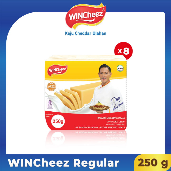 WINCheez Keju Regular 250 Gram x 1 Slop Isi 8 Pcs | Lazada Indonesia