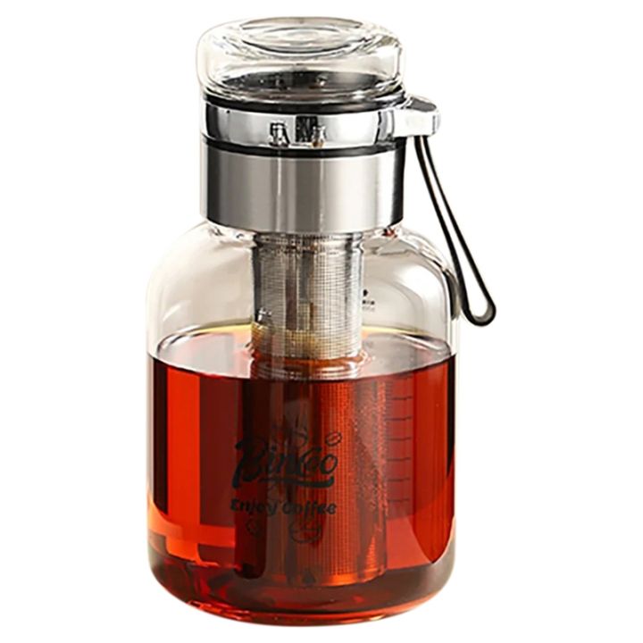 Tea Infuser Iced Coffee Maker Cold Brew Iced Coffee Maker Airtight Cold ...