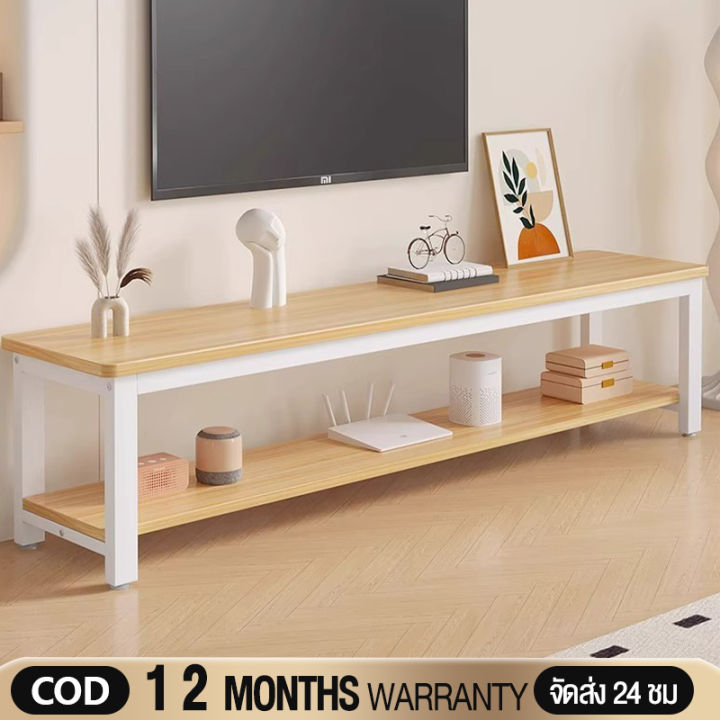 ชั้นวางทีวี 100/120/140CM สามารถจัดเก็บของได้มาก ไม้เนื้อแข็งตู้วางทีวพร้อมลิ้นชัก รับน้ำหนัก ...