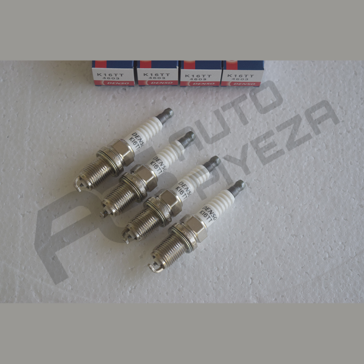 Denso Twin Tip Spark Plug K16TT (set of 4 pcs) for Corolla, Altis, Vios ...