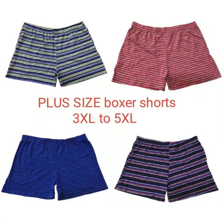 3 pcs Plus Size Cotton Boxer Shorts For Men 3XL to 5XL | Lazada PH