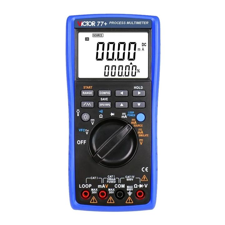 VICTOR Ruoshui 77+ Process Multimeter With Analog Transmitter Function ...