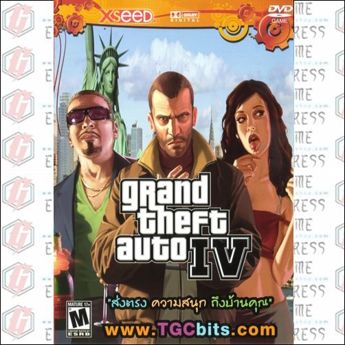 PS2 Grand Theft Auto IV (U) - Mod from GTA San Andreas [DVD] รหัส 1177 ...