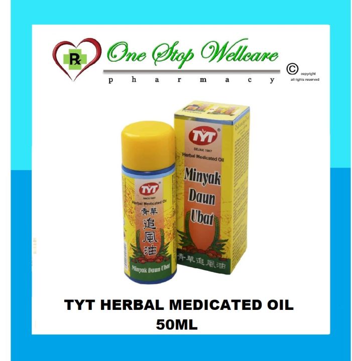 TYT HERBAL MEDICATED OIL 50ML (EXP:05/2026) | Lazada