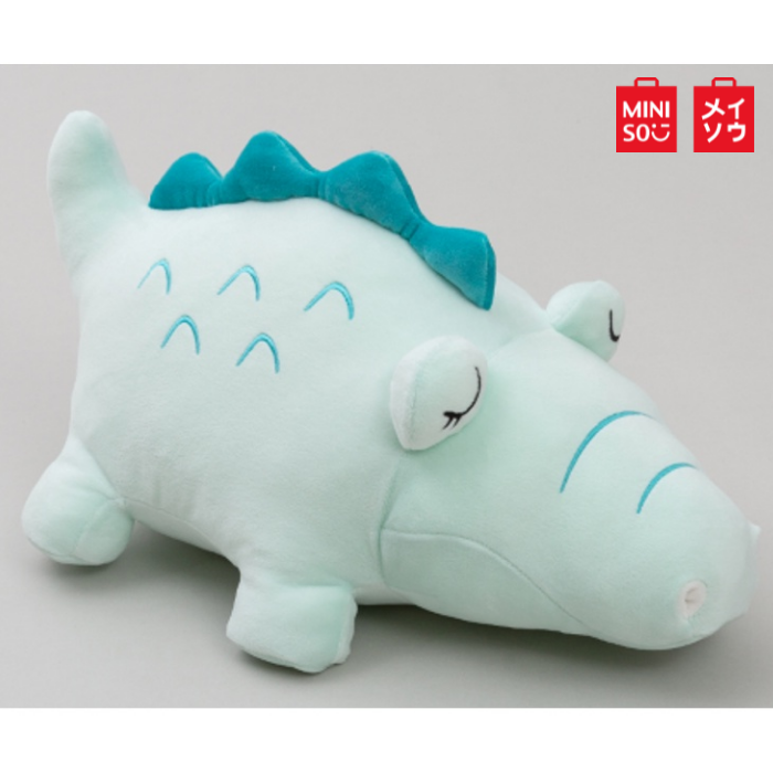 Miniso Lying Plush Toy Crocodile Stuffed Toys Crocodile Cute Lying ...