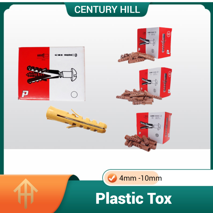 Plastic Tox Per Box (4mm to 10mm) | Lazada PH