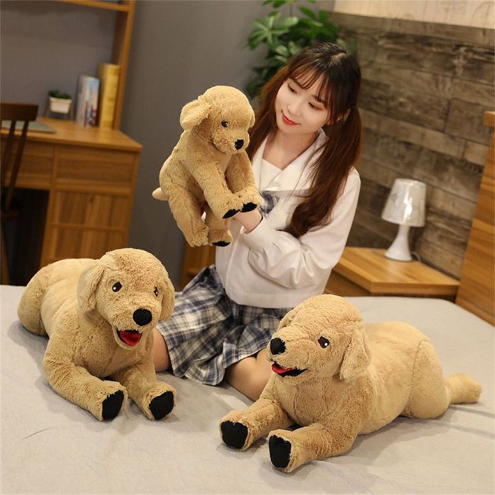 DSFGRST Lifelike Children Gift Soft Plush Toys Puppy Dog Animals Doll ...
