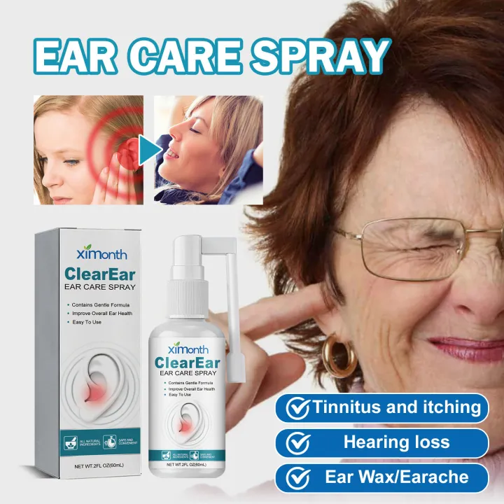 Tinnitus Care Soothing Spray Ear Discomfort Dizziness Healthcare Ear ...