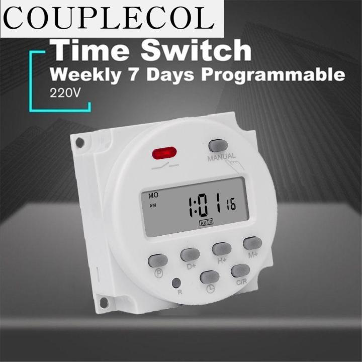 COUPLECOL Programmable Automatic Loop Programmer CN101A Timer Switch ...