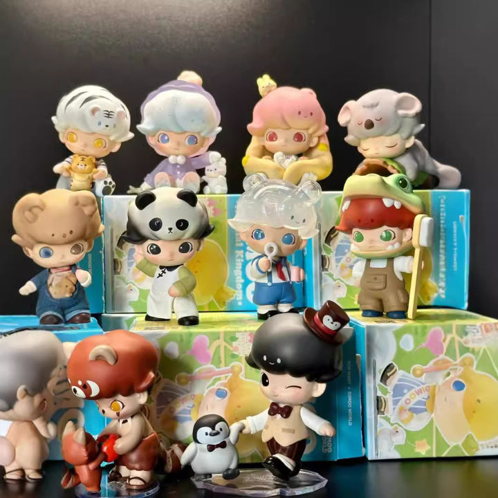 POP MART Blind box DIMOO Animal Kingdom series figurines Gifts for boys ...