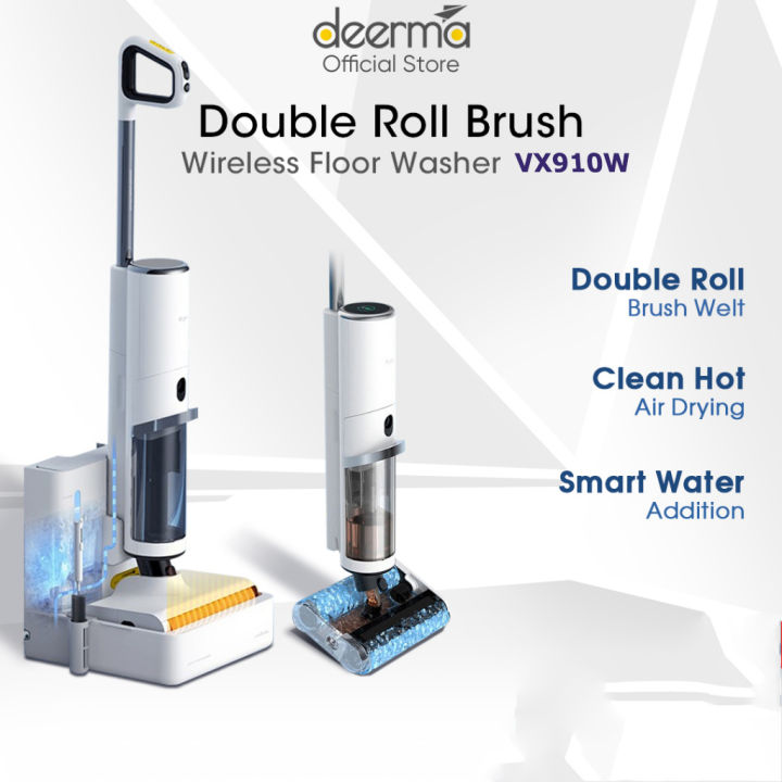 Deerma Cordless Canister Vacuum Cleaner And Mopping Machine VX910w ...