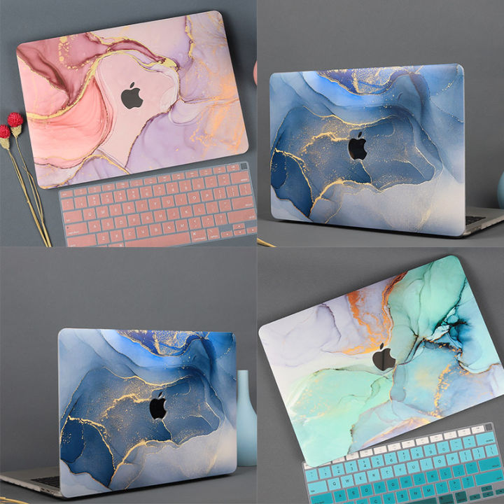 Woldone Starry Sky marble design Laptop Case for 2022 Macbook 2023 Air ...