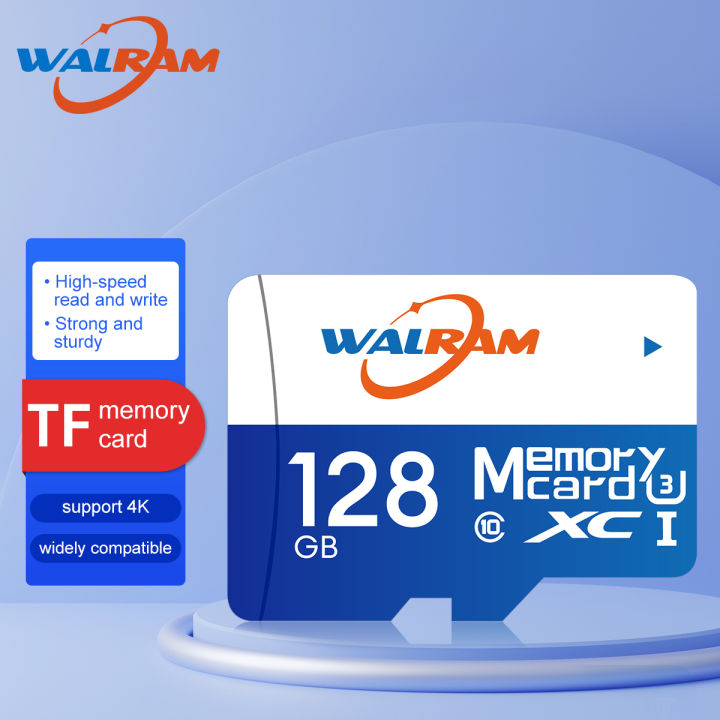 WALRAM Memory Card 32GB 64GB 128GB A1 U3 Class10 for Cell Phone Car ...