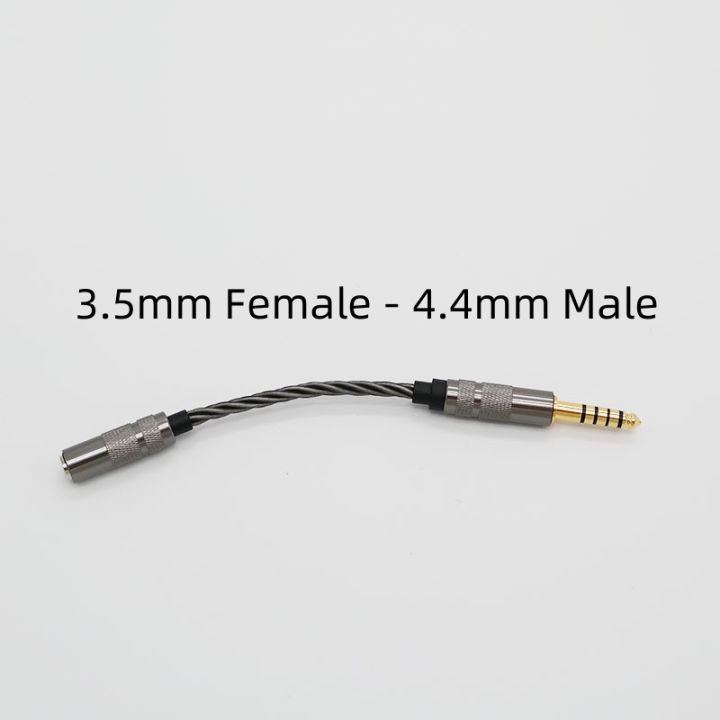 Conversion Cable Balance 3.5mm to 4.4mm/2.5mm Audio Cable Adapter Cable ...