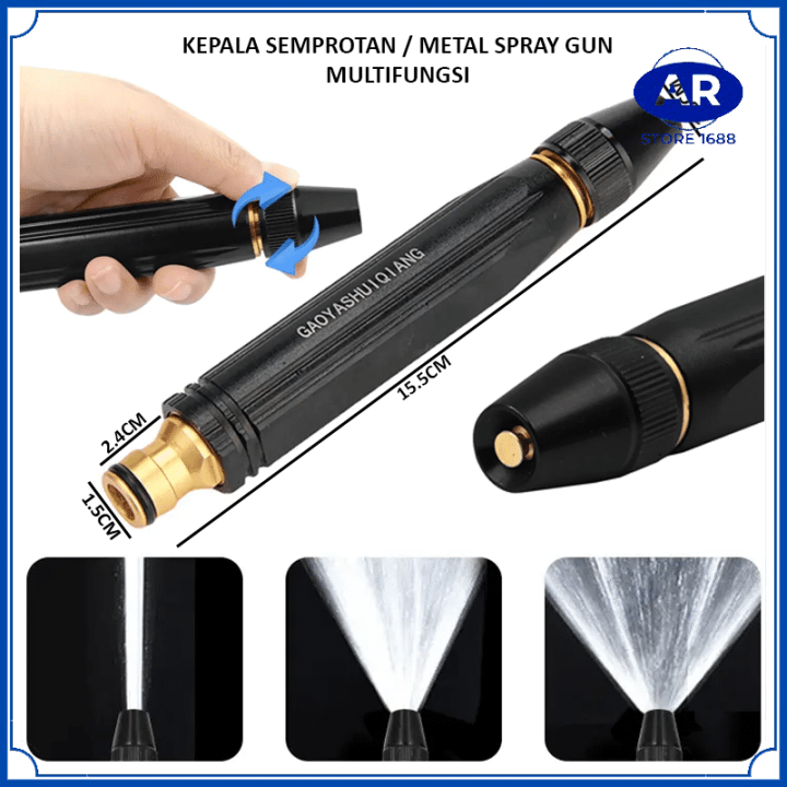 KEPALA SEMPROTAN AIR CUCI MOTOR MOBIL KUNINGAN / SPRAY STEAM SEMPROTAN ...