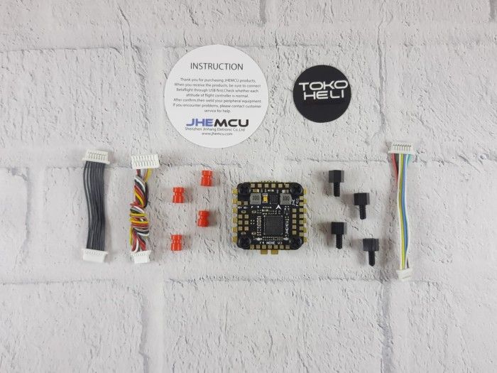 JHEMCU F4 Noxe V3 Deluxe FC Mini 35A 4in1 ESC Flight Controller Stack ...