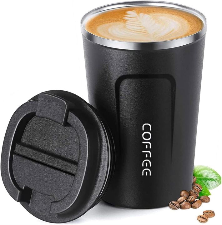 Stainless Steel Vacuum Insulated Tumbler - Coffee Travel Mug Spill ...
