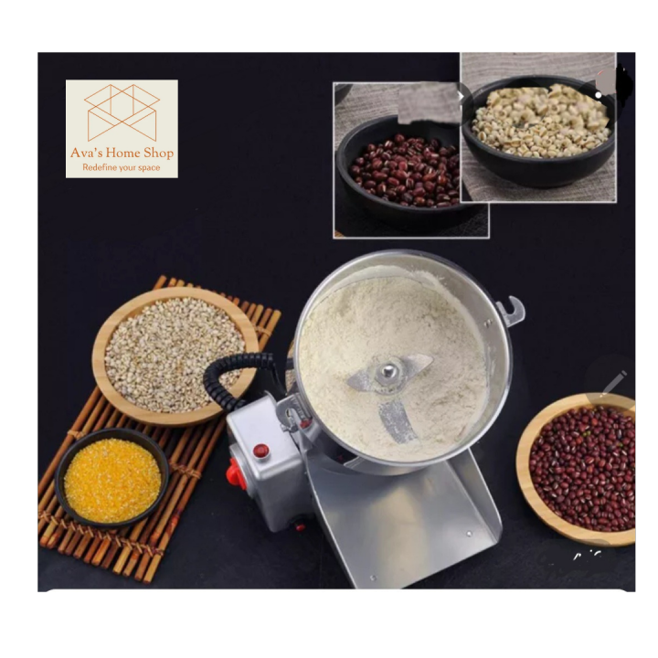 Commercial Industrial Food Grinder, Powder Grinder, Electric Powder ...