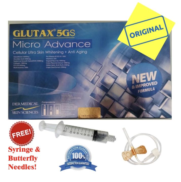 GLUTAX 5GS MICRO ADVANCE WITH COMPLETE INCLUSIONS | Lazada PH
