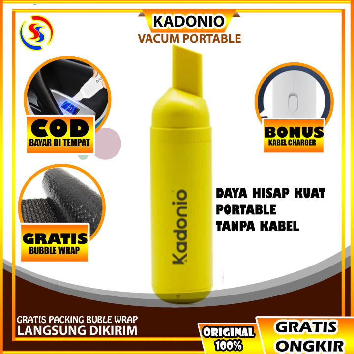 Vacum Cleaner Penyedot Debu Mini Portable Mobil/Rumah Vakum Wireless ...