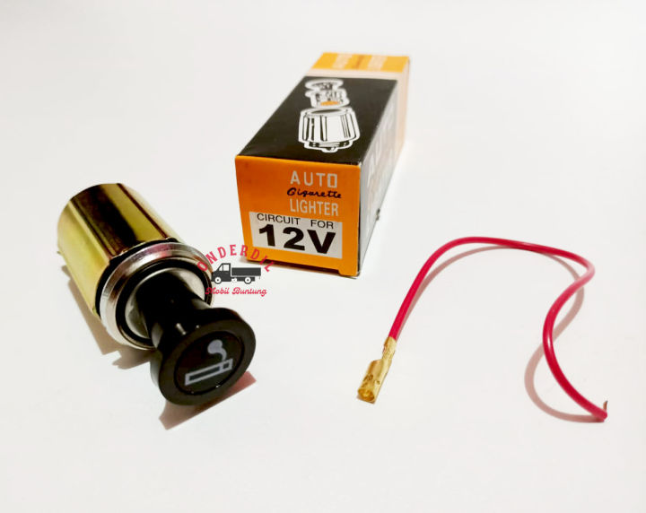 Pematik Rokok Mobil Cigarette Lighter 12v - 24v Universal | Lazada ...