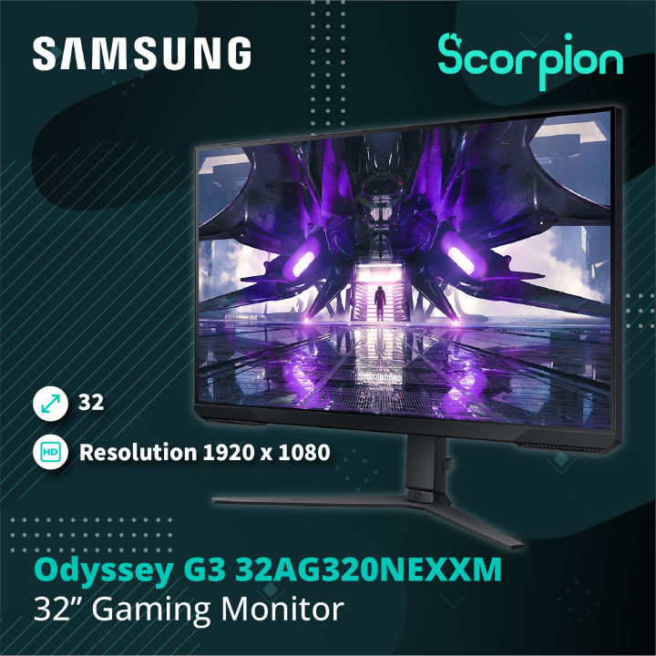 Samsung Odyssey G3 32AG320NEXXM 32 inch Gaming Monitor | Lazada