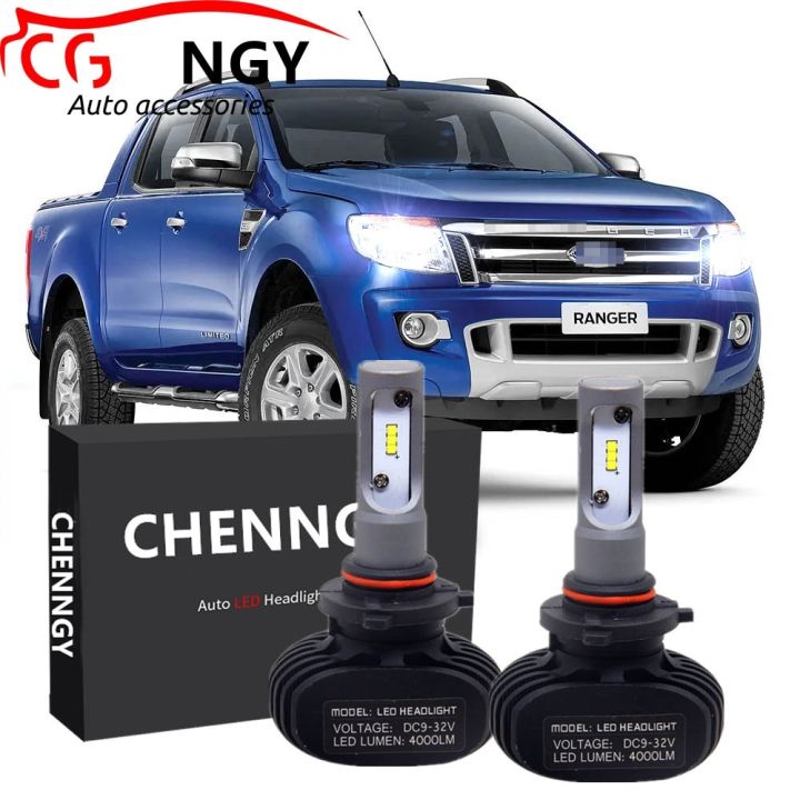 For Ford Ranger (T6) year 2012 - 2015 LED Front Headlamp HeadLight ...