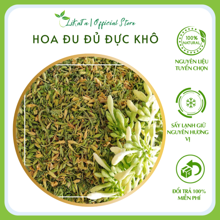 Hoa Đu Đủ Đực Khô Sấy Lạnh - Tốt Cho Sức Khỏe - Thảo Mộc Thiên Nhiên ...