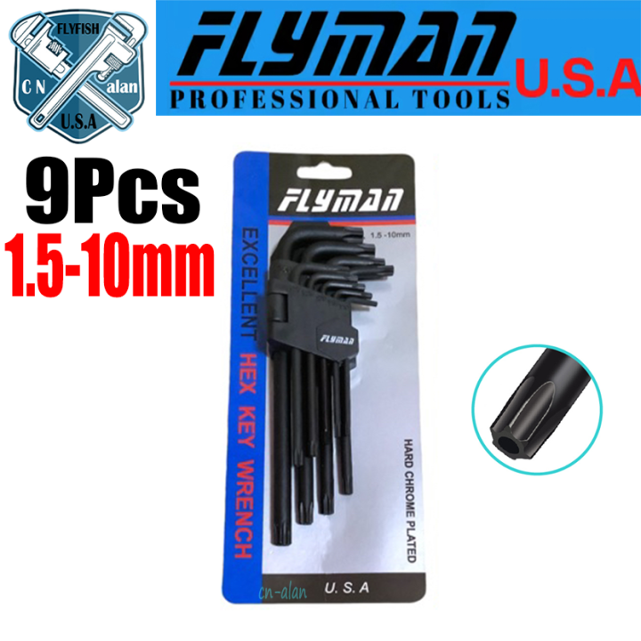 Flyman Tools Original Allen wrench set original ( long and short ) Tool ...